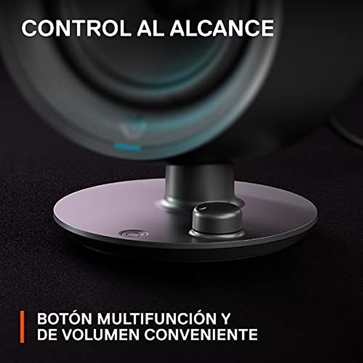 SteelSeries Arena 3 2.0 Desktop Gaming Speakers - Immersive Audio, On-Speaker Controls, 4" Drivers - Wired & Bluetooth - PC, Mac, Mobile