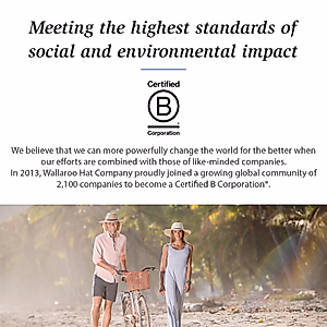 Wallaroo Hat Company – Women’s Seaside Sun Hat – UPF 50+, Wide Brim, Packable Design, Chin Strap and Adjustable Size – Fashionable Sun Hat for Travel, Beach, Poolside and Everyday (Natural)