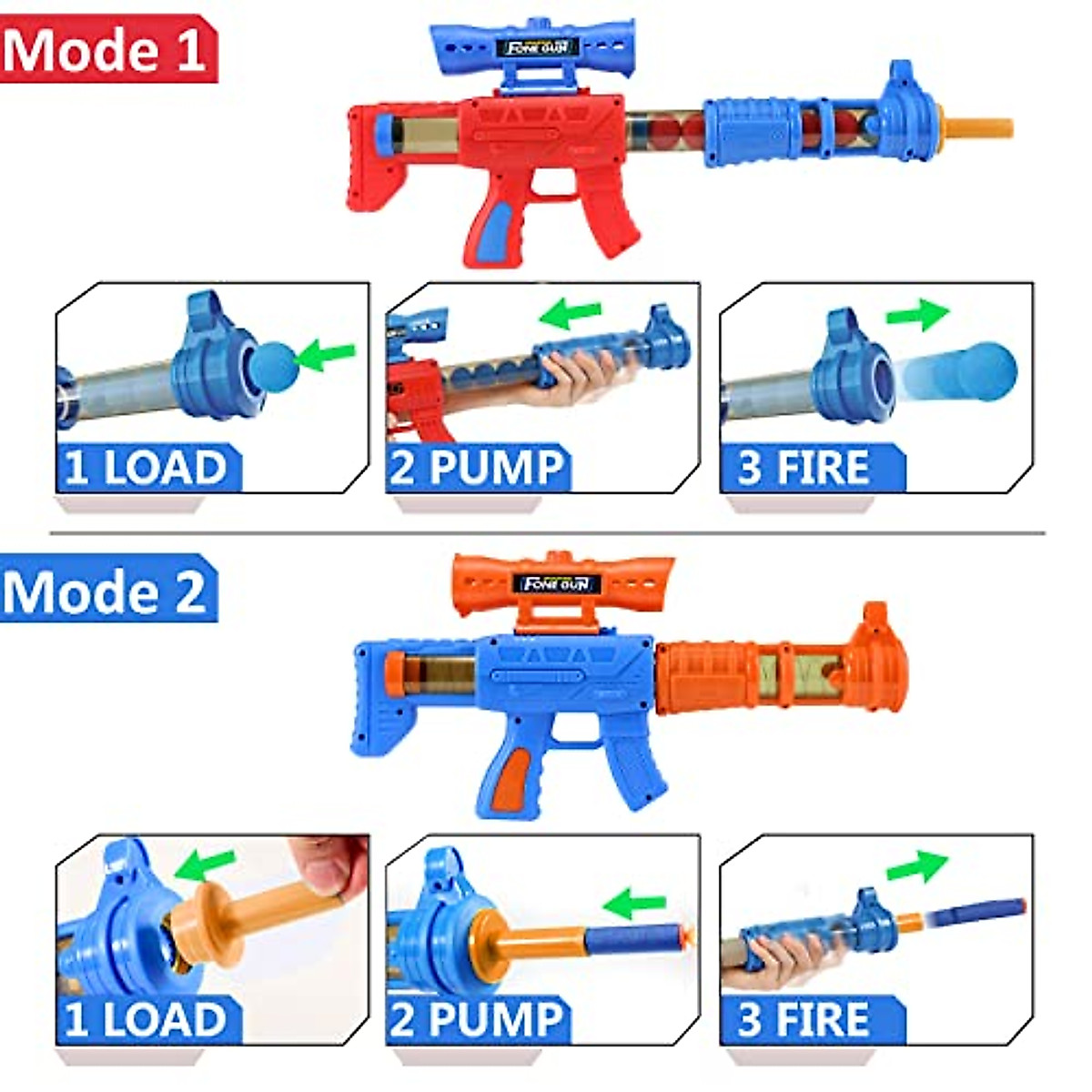 Kids Outdoor Toys for 5+ Year Old Boys: Shooting Game Toy With Target Set for Age 5 6 7 8-12 Boy Girls Gifts - 2 Pack Cool Party Games Easter Basket Stuffers for Kids Outside Toys Family Fun Ideas