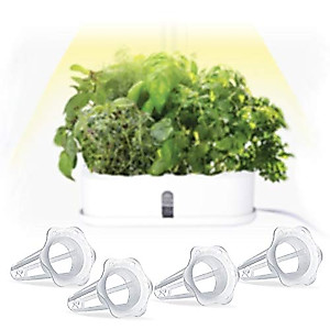 100 Pieces Grow Basket Plant Replacement Basket Plant Pod for Grow Sponges and Domes, Plant Growing Containers for Hydroponic Growing System