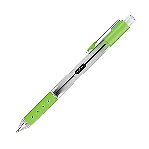 TUL Retractable Gel Pens, Bullet Point, 0.5 mm, Gray Barrel, Assorted Bright Ink Colors, Pack Of 8