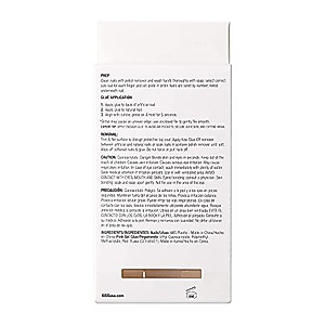 KISS Classy French Nail Manicure Kit with Gel Finish, Medium, Coffin Shaped, “Cozy Meets Cute”, Nail Kit Includes Pink Nail Glue (Net Wt. 2 g / 0.07oz.), Mini File, Manicure Stick, and 28 Fake Nails