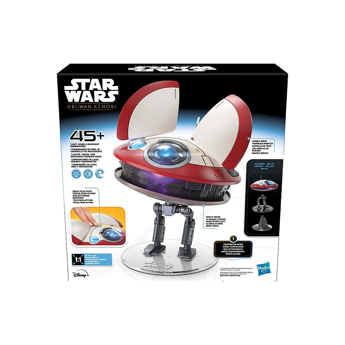 STAR WARS L0-LA59 (Lola) Animatronic Edition,OBI-Wan Kenobi Series-Inspired Electronic Droid Toy,Toys for 4 Year Old Boys and Girls and Up