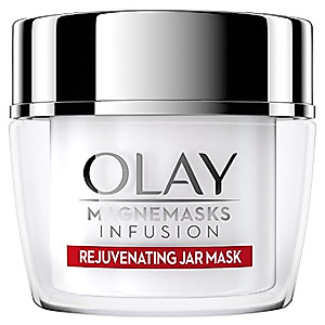 Face Mask by Olay Magnemasks Infusion - Korean Skin Care Inspired Deep Hydration, Rejuvenating Face Mask for Fine Lines & Sagging Skin - Starter Kit