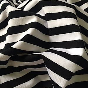 Ezsskj Men's Youth Short Sleeve Crew Neck Striped T Shirt Tee Outfits Tops Medium Black