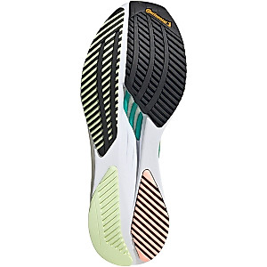 adidas Adizero Boston 10 Running Shoe - Women's Almost Lime/Mint Rush/Light Flash Orange, 9.5