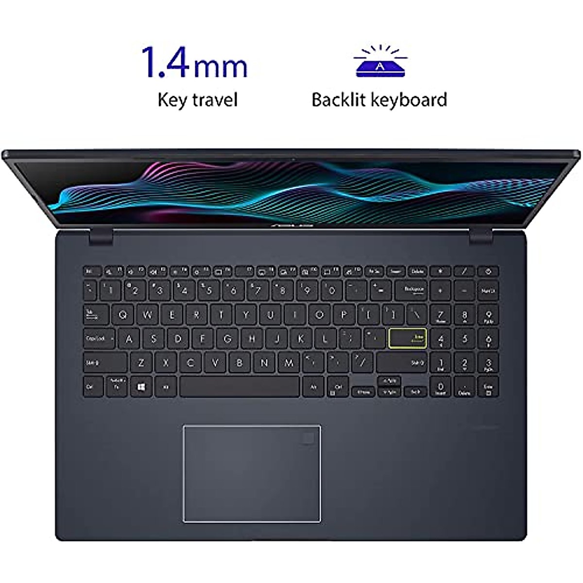 2021 Flagship ASUS Laptop 15.6" Thin Light Laptop Computer, 15.6" FHD Display, Intel Celeron N4020 (up to 2.8GHz),4GB RAM, 128GB eMMC,Webcam,WiFi, Backlit Keyboard，Microsoft 365,Win10 S+Marxsol Cables