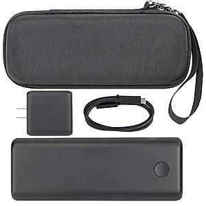 khanka Hard Travel Case Replacement for Anker PowerCore 20100 mAh Power Bank (black)
