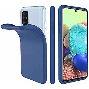 (8 Pack) for Samsung Galaxy A71 5G Case [NOT for Verizon A71 5G UW],Soft Silicone Gel Bumper Phone Case Shockproof Cover for Samsung A71 5G, Red, Light Pink, Yellow, deepPink,Green,Purple,Blue, Black