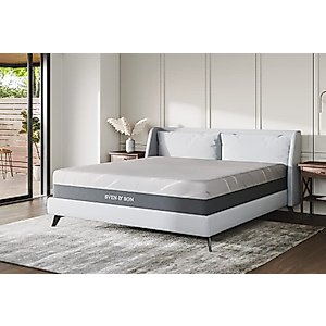 Sven & Son King Mattress, Bed in A Box, 12" Luxury Cool Gel Memory Foam, Pressure Relief & Support, 10" Year Warranty, Designed in USA (King, Mattress Only 12" Medium)
