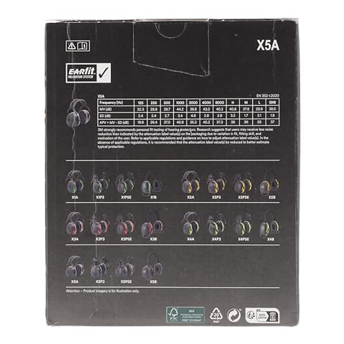 Peltor Uncorded, Black