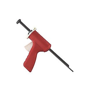 Fhis Dispensing 30ml Manual Syringe Gun Single Liquid Glue Gun and 30cc Cones 5Pcs and Dispensing Tips Silicone Glue Adhesive Bonding Extrusion Tool