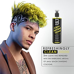 L3VEL3 Lemon Sanitizing Cologne Cologne Men 8.45 oz