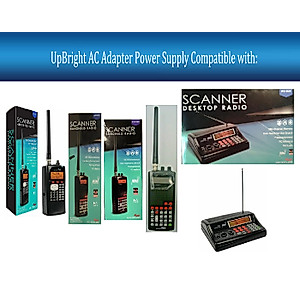 UpBright 9V AC/DC Adapter Compatible with Whistler WS1040 WS1025 WS1010 WS1010W WS1010WA WS 1040 1025 1010 Radio Scanner GA-09D-0310B GQ05-090040-AU GQ06-090040-AU 41-090-0400 9VDC 400mA 12 V Power