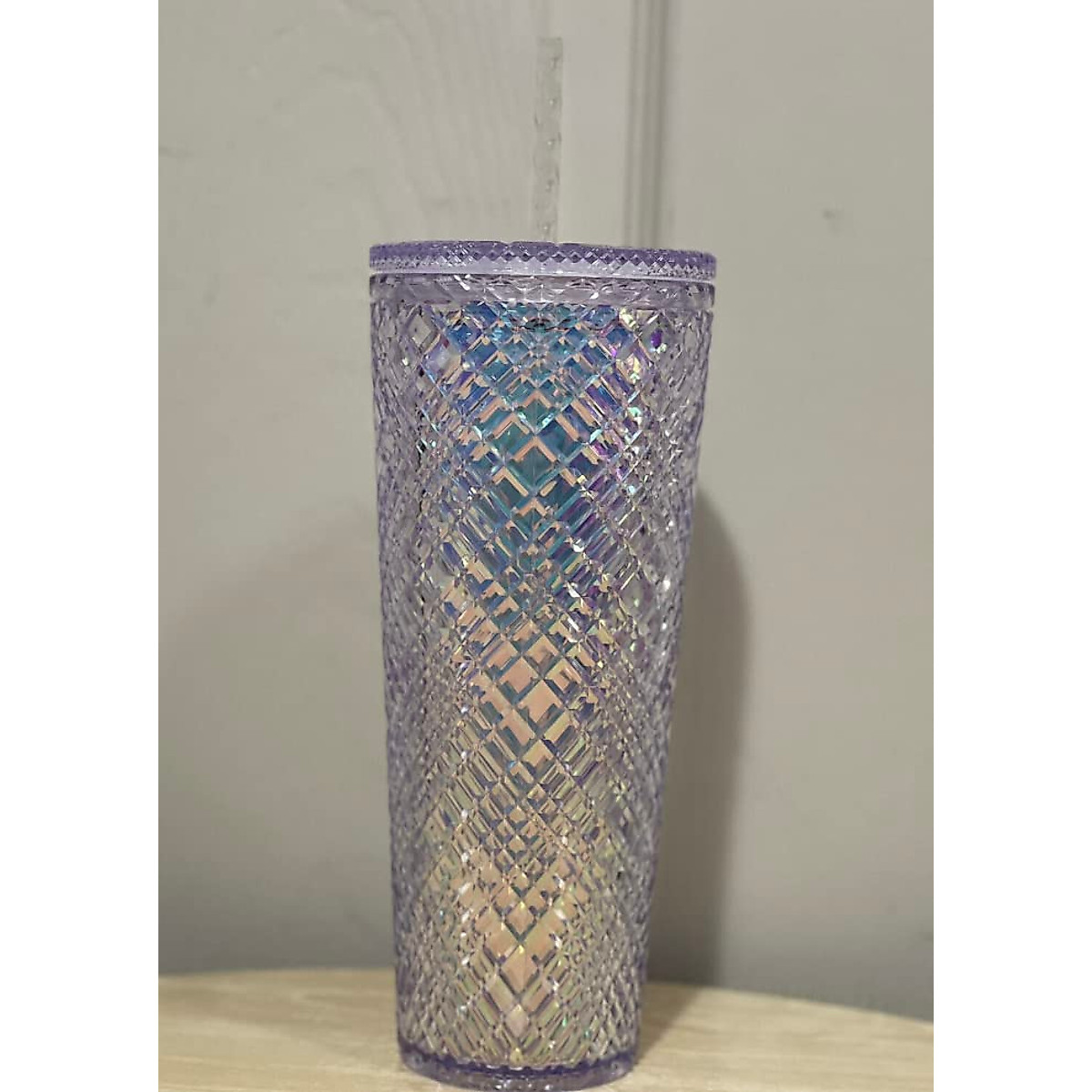 Starbucks 2022 Holiday Jewel Venti 24oz Tumbler with Straw (White)