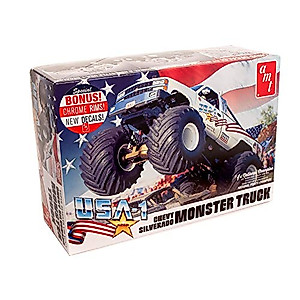 AMT USA-1 Chevy Silverado Monster Truck 1:25 Scale Model Kit