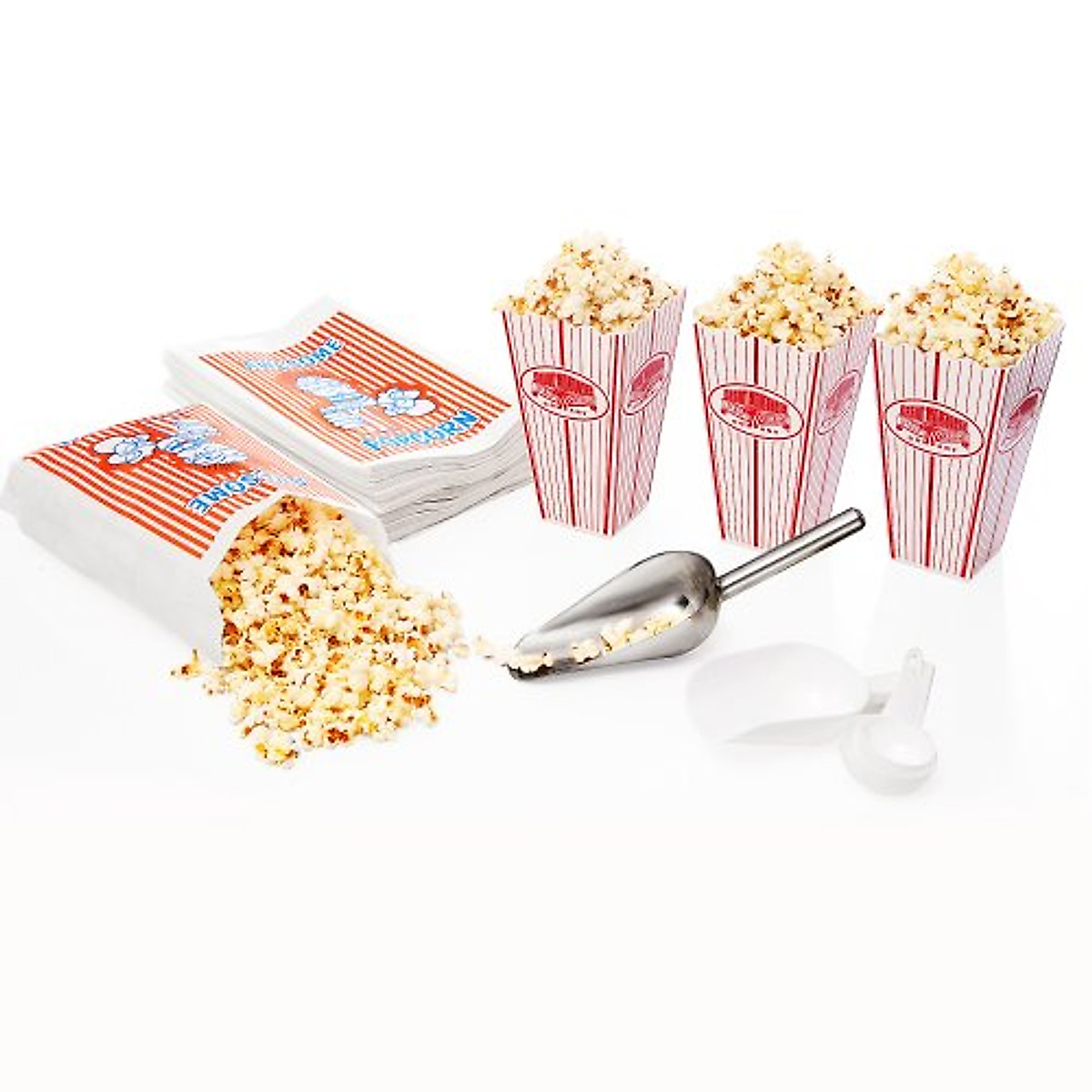 6010 Great Northern Red 8oz Roosevelt Antique Countertop Style Popcorn Popper Machine