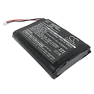 HLILY Replacement for Battery Panasonic E6D20-AU78-1 Arbitator Body Worn Mics 3.7V/1600mAh