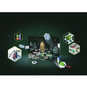 Ravensburger GraviTrax Advent Calendar 2022 - Interactive Marble Run Construction Toy | STEM Learning | Gravity Race Course | Magnetic Obstacle Tracks | Suitable for Ages 8 and Up