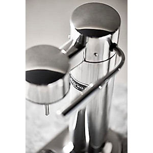 aarke - Carbonator III Premium Carbonator-Sparkling & Seltzer Water Maker-Soda Maker with PET Bottle (Stainless Steel)