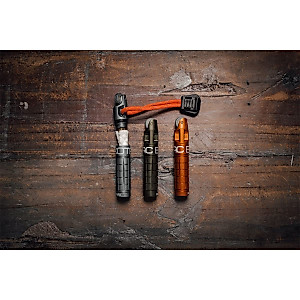 Exotac nanoSPARK Ultra-Compact Fire Starter with One-Handed Operation High-Spark Flint Wheel and Waterproof Storage Compartment Holds quickLIGHT Tinder and Up to 5 Replacement Flints