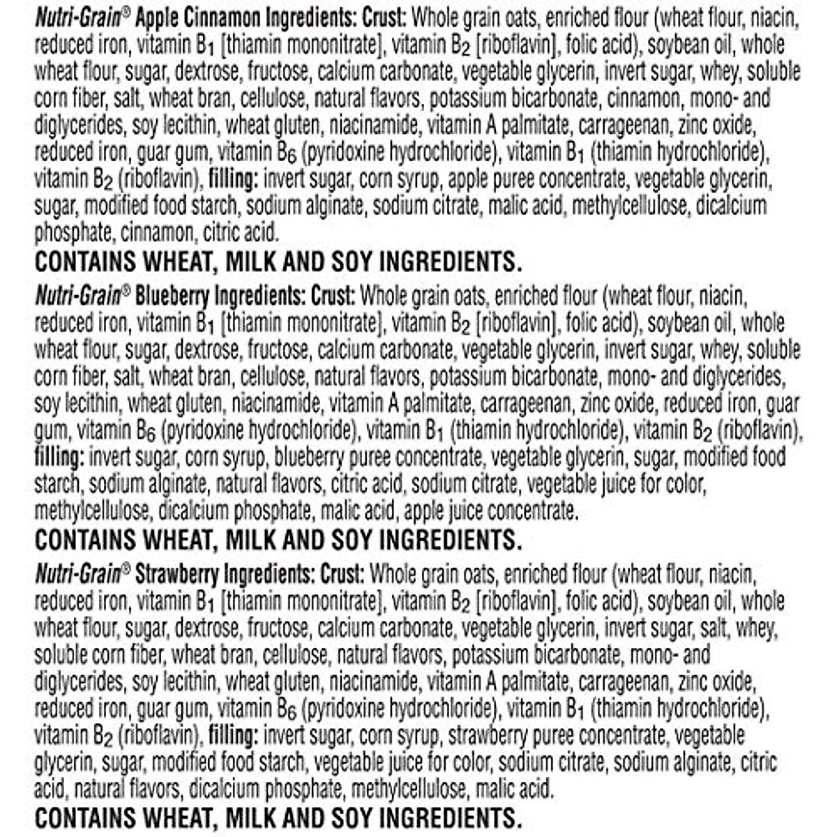 Nutri-Grain-Kellogg's Cereal Bars Variety Pack, 48-Count