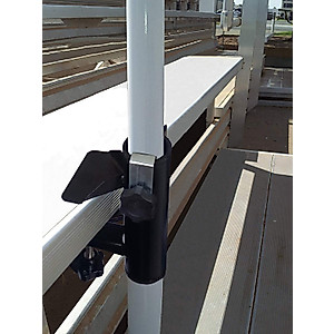 AMMSUN Umbrella Stand Bench Buddy Umbrella Holder Clamp Holder Clip Beach Fishing Umbrella Mount Chair Clamp