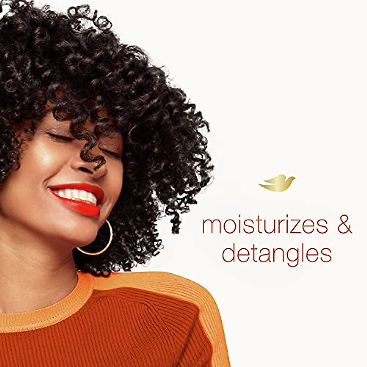 Dove Leave-in Conditioner with Jojoba for Coils, Curls and Waves Moisture Amplifying Hair Conditioner Blend 33. 8 oz