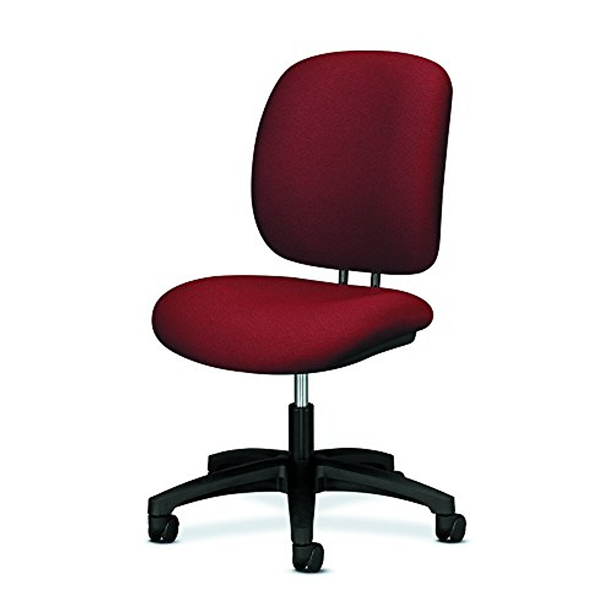 HON Comfortask Task Swivel Chair, Burgundy