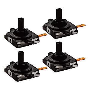 iParto 4 Pack Joystick Replacement for Oculus Quest 2 Controller Thumb Stick Replacement for Meta Quest 2 Left/Right Joystick Analog with Screws,Thumbstick Caps,Tools