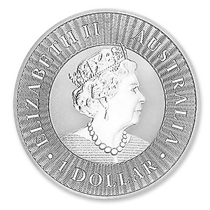 2022 P AU 1 oz Australian Silver Kangaroo Coin Brilliant Uncirculated with Certificate of Authenticity $1 BU