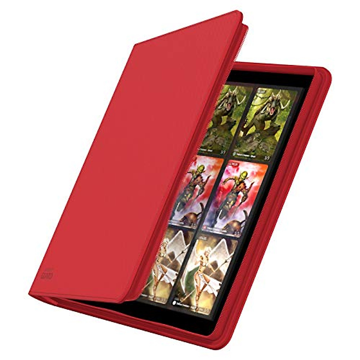 Ultimate Guard Zipfolio 480 – 24 Pocket XenoSkin (Quadrow) Red