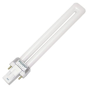 (10 Pack) Sylvania 21135 CF13DS/850/ECO 13-Watt 5000K 2-Pin Single Tube Compact Fluorescent Lamp