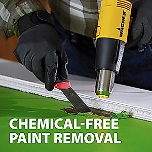 Wagner Spraytech 2417344 HT1000 Heat Gun Kit, 3 Nozzles Included, 2 Temp Settings 750ᵒF & 1000ᵒF, Great for Shrink Wrap, Soften Paint, Bend Plastic Pipes, Loosen Bolts and More