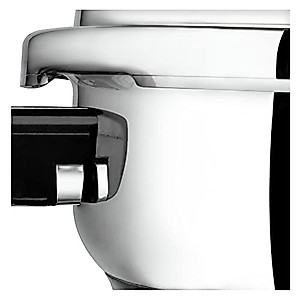 Vinod Pressure Cooker Stainless Steel – Outer Lid - 3 Liter – Induction Base Cooker – Indian Pressure Cooker – Sandwich Bottom – Best Used For Indian Cooking, Soups, and Rice Recipes, Quinoa