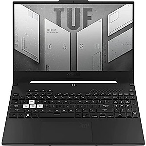 Asus 2022 TUF Dash F15 Gaming Laptop, 15.6'' FHD 144Hz IPS Display, 12th Gen Intel Core i7-12650H, GeForce RTX 3060, 32GB DDR5, 1TB SSD, HDMI, RJ45, WiFi 6, Win 11, Black, (FX517ZM)