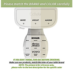 Toilet Seat with Toddler Seat Built in, Potty Training Toilet Seat, Magnetic Kids Toilet Seat, Slow Close, Thicken Plastic Easy to Clean, Removable and Never Loosen,Fits both Adults Child, White 18.5”