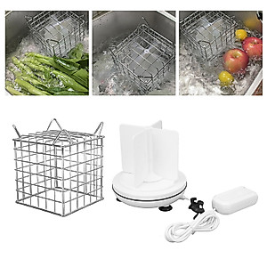 Mini Portable Washing Machine, Ultrasonic Fruit Dish Washer for Home Kitchen 100‑240V