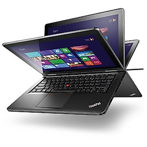 Lenovo Thinkpad S1 Yoga Convertible Touchscreen Ultrabook - Core i5-4300U, 8GB RAM, 180GB Solid State Drive, Windows 8.1 Professional, WiFi AC, 8 Cell Battery
