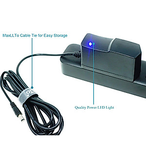 MaxLLTo™ 6ft 9V AC DC Power Adaptor for Roland Boss RC-3 Loop Station Wall Charger Supply Cord