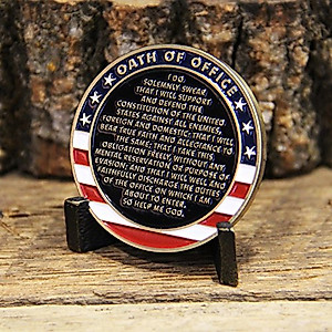 Marine Corps First Salute Challenge Coin - USMC Challenge Coin - Amazing US Marine Corps Military Coin - Designed by Marines for Marines