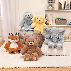 Vermont Teddy Bear Stuffed Puppy - Oh So Soft Puppy Dog Stuffed Animal, Brown, 18 inch