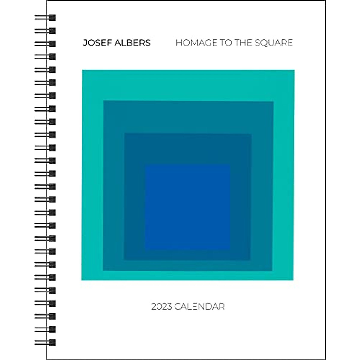 Homage to the Square 12-Month 2023 Monthly/Weekly Planner Calendar