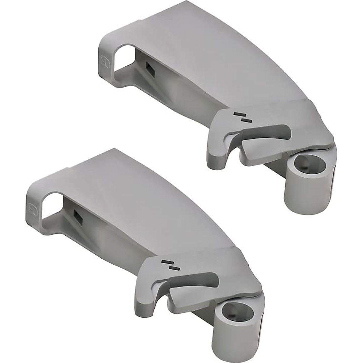 Lemans II Set 2-Shelf Lazy Susan with Soft-Close for Blind Base Corner Cabinets (723 sq. Model 45, Tray Size: 15", Swings Left)