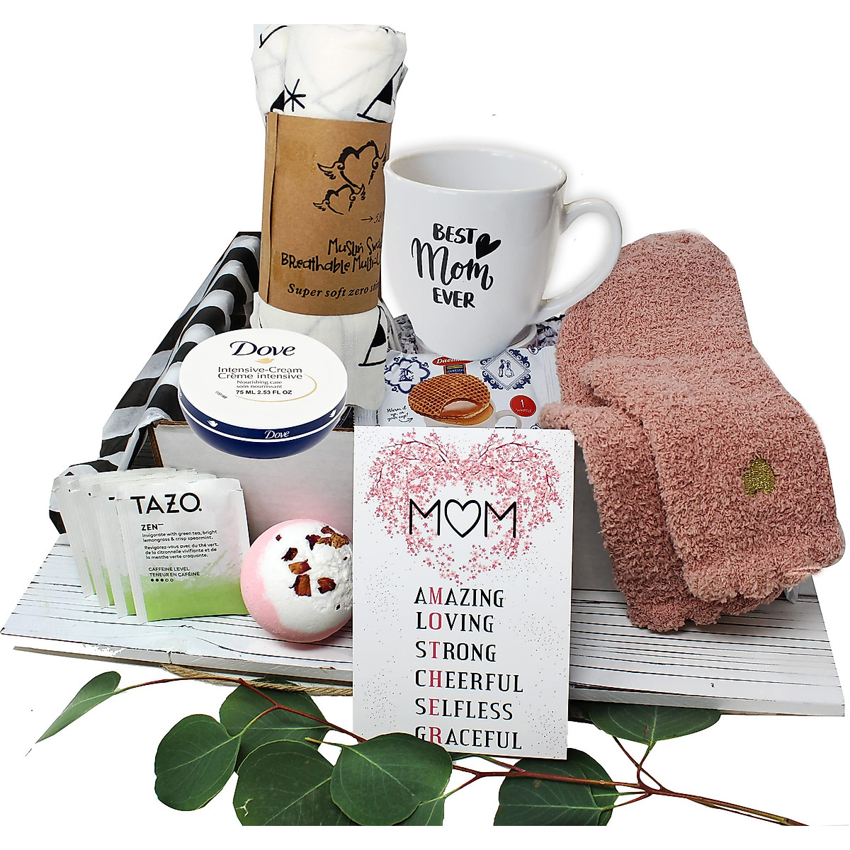 New MOM gifts for women, Care package / Gift basket idea, Mom who just gave birth or mother to be or for a Baby Shower, Gender Reveal, Pregnancy or After surgery, Postpartum gift box, Mother's day