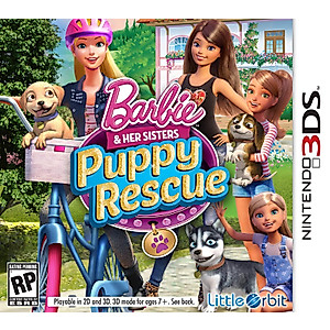 Barbie and Her Sisters: Puppy Rescue 3DS - Nintendo 3DS (Renewed)