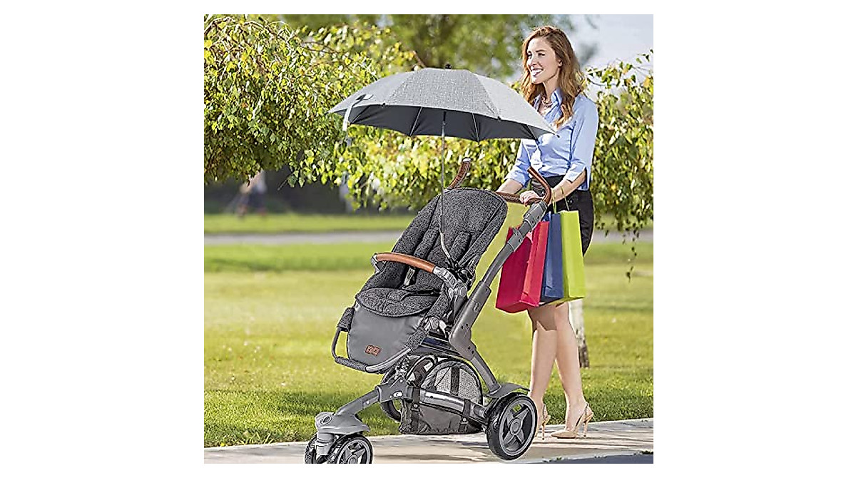 Adjustable 360° UV Protection Stroller Parasol