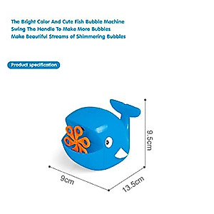 Wanna Bubbles Dolphine Bubble Machines | Animal Bubble Blower | Battery Operated Bubble Toy | (Dolphin, Pink)