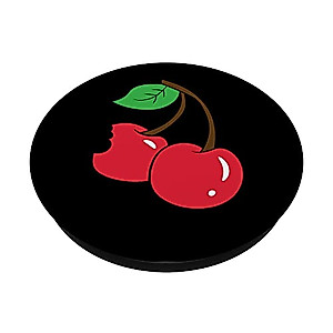 Funny Cherry Lover Cherries PopSockets Swappable PopGrip