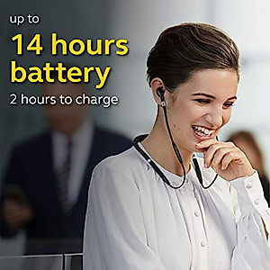 Jabra Evolve 75e MS Teams Bluetooth Wireless In-Ear Earphones with Mic - Noise-Canceling